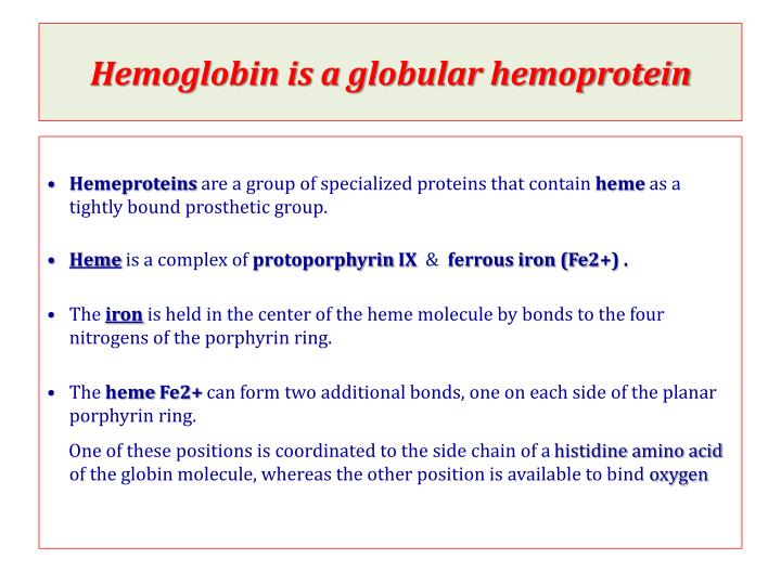 PPT - Hemoglobin Structure & Function PowerPoint Presentation - ID:3042287