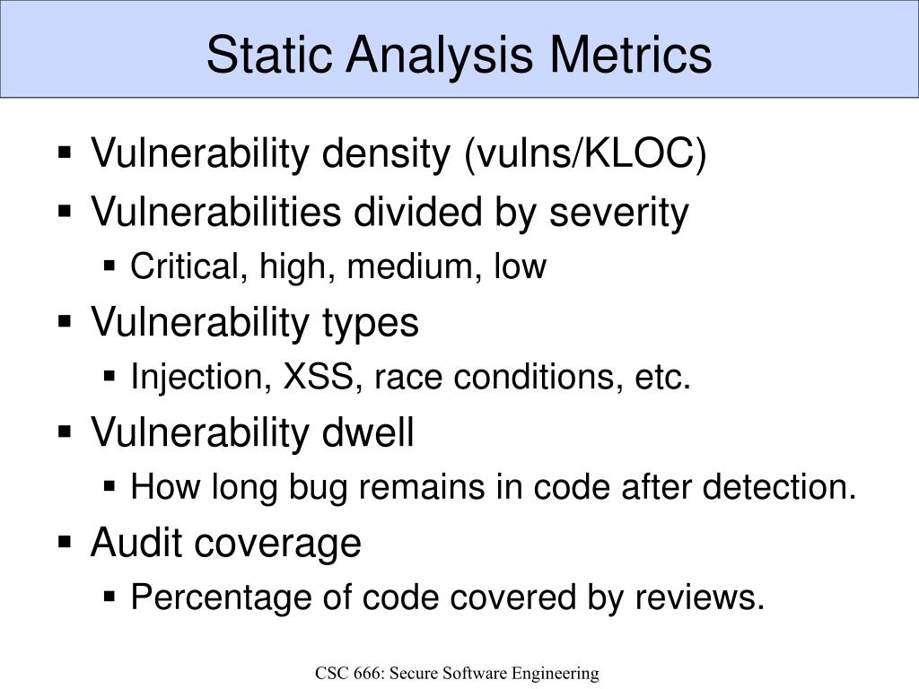 PPT - Static Analysis PowerPoint Presentation, free download - ID:3042642 PPT - Static Analysis PowerPoint Presentation, free download - ID:3042642