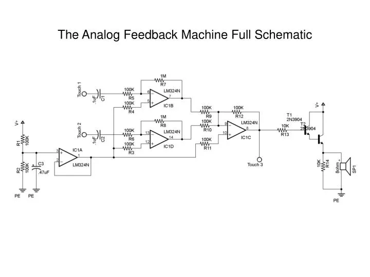 PPT - The Analog Feedback Machine Full Schematic PowerPoint ...