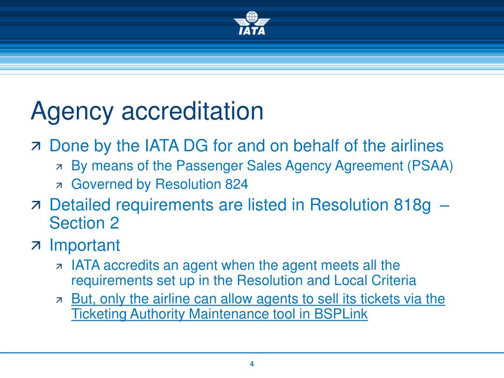 PPT - Accreditation Process in Central Asia and Caucasus Region by IATA ...