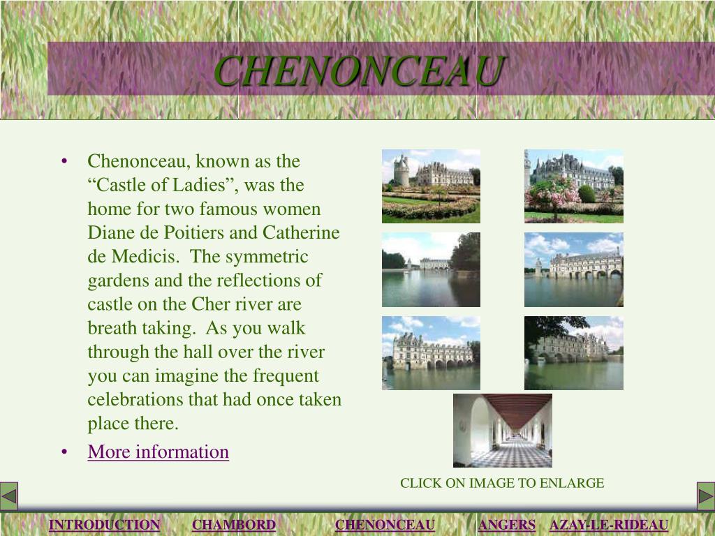 PPT - CASTLES OF THE LOIRE VALLEY PowerPoint Presentation, free ...