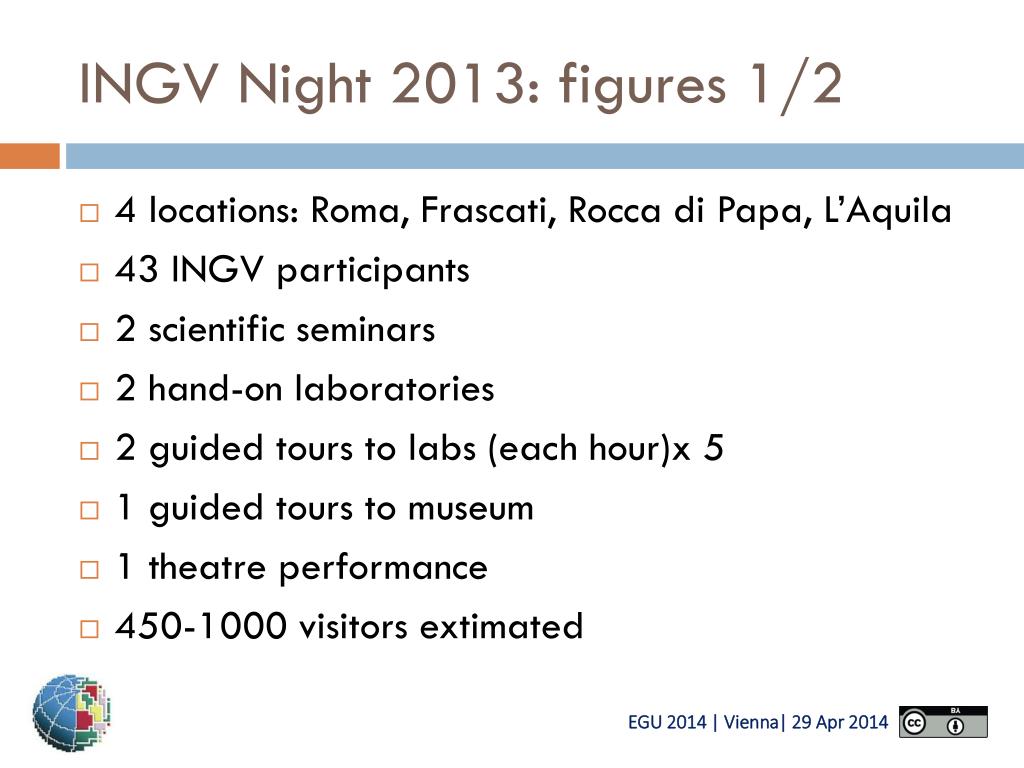 PPT - Istituto Nazionale di Geofisica e Vulcanologia - INGV, Roma ...
