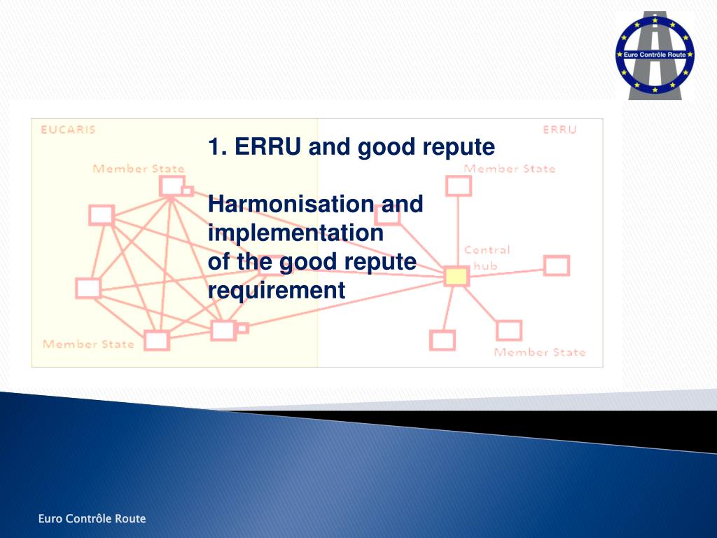 PPT - ADR and ERRU ( Electronic Register Road Transport Undertakings ...
