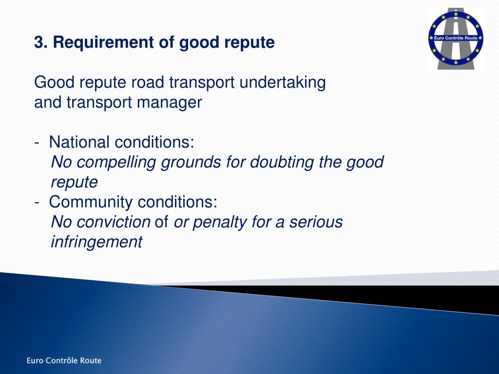 PPT - ADR and ERRU ( Electronic Register Road Transport Undertakings ...