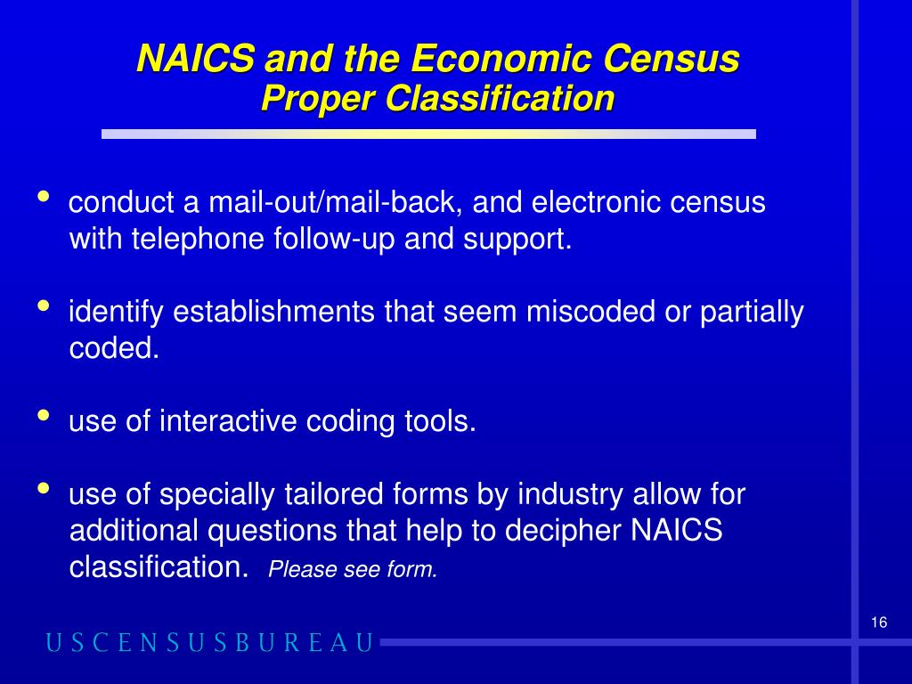 PPT - The North American Industry Classification System (NAICS ...