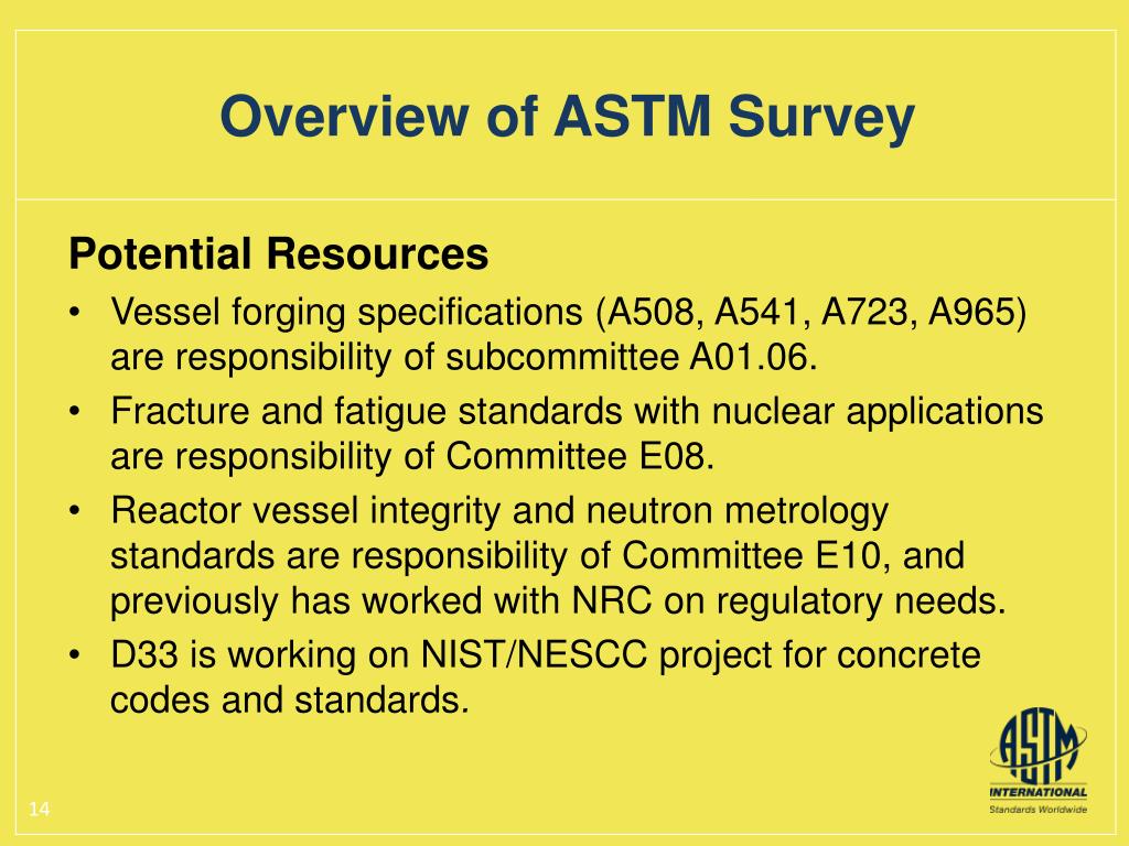 PPT - Perspective on the ASTM Roadmap for Supporting Civil Nuclear ...