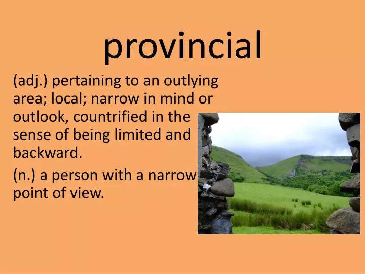 PPT - provincial PowerPoint Presentation, free download - ID:3043594