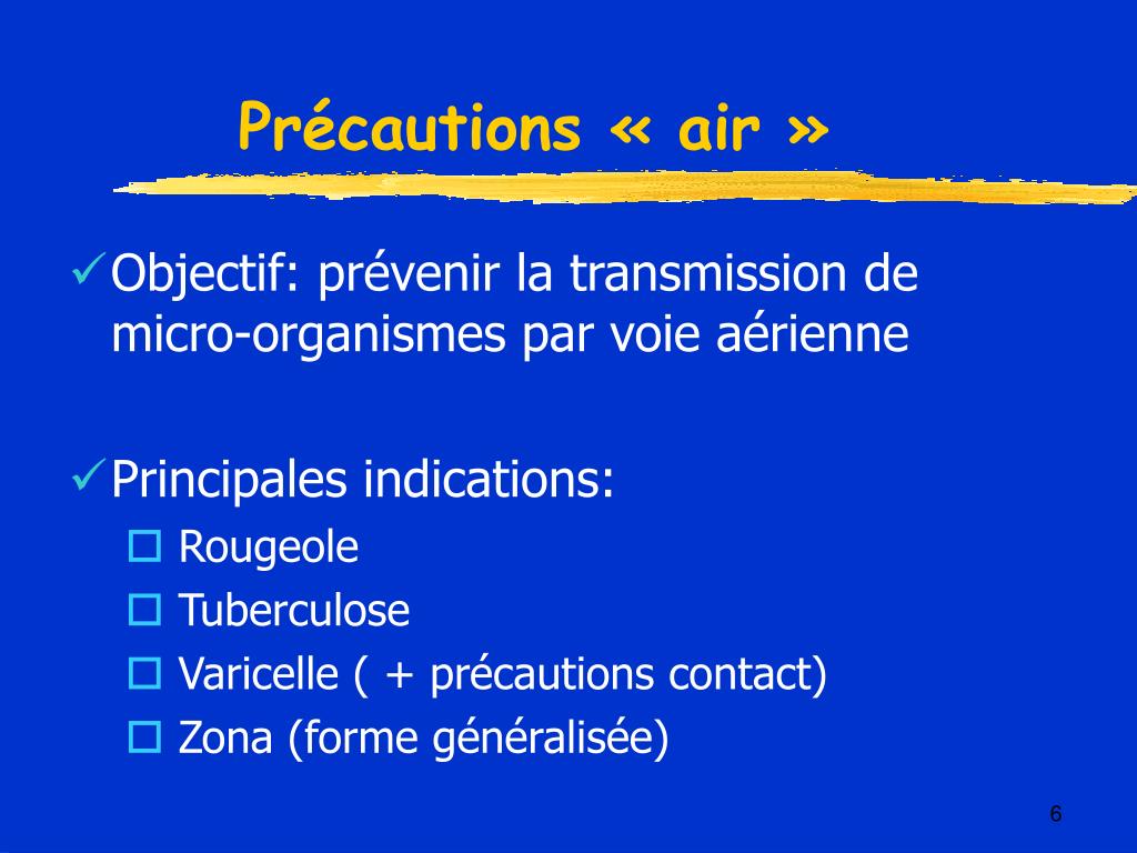PPT - Synthèse sur la mise en œuvre des précautions particulières dans ...