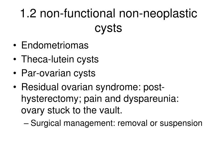 PPT - Ovarian tumours PowerPoint Presentation - ID:3044238