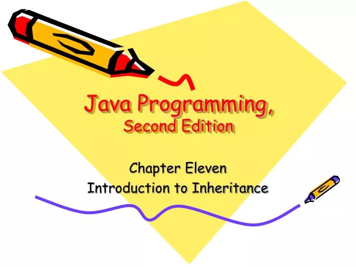 PPT - Java Programming, Second Edition PowerPoint Presentation, free download - ID:3044613
