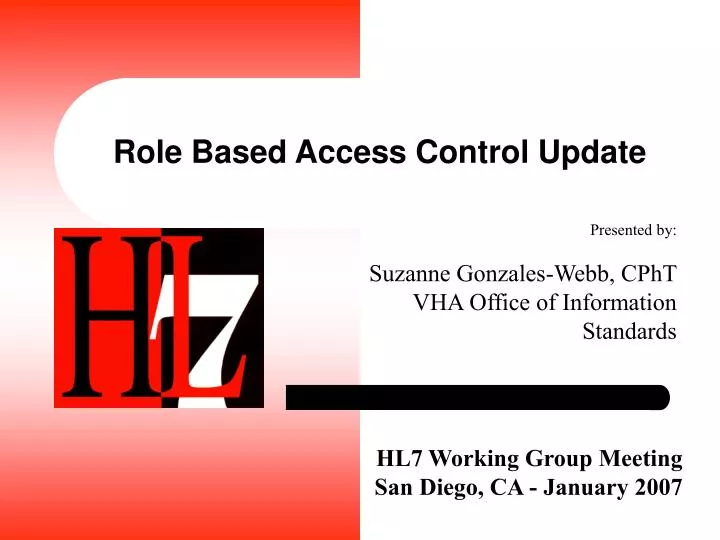 PPT - Role Based Access Control Update PowerPoint Presentation, free ...