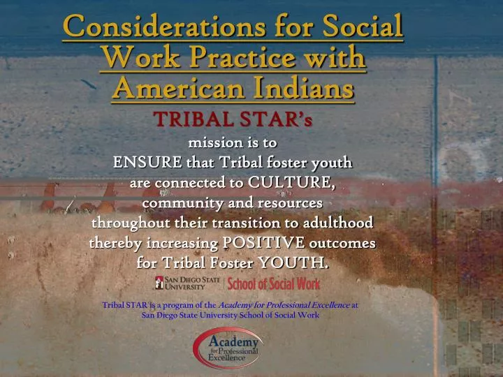 PPT - Considerations for Social Work Practice with American Indians ...
