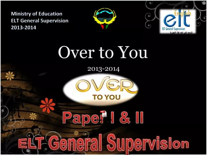 PPT - Over to You PowerPoint Presentation, free download - ID:3045158