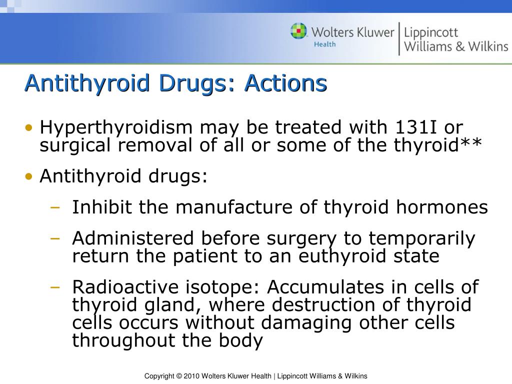 PPT - Introduction to Clinical Pharmacology Chapter 45- Thyroid and ...