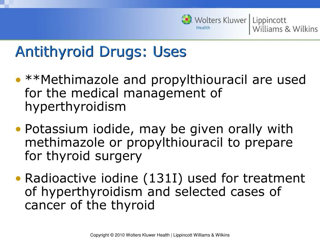 PPT - Introduction to Clinical Pharmacology Chapter 45- Thyroid and ...