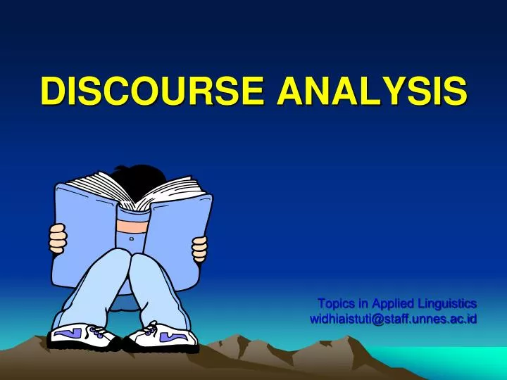 PPT - DISCOURSE ANALYSIS PowerPoint Presentation, free download - ID:3045716
