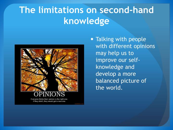 PPT - The Nature of Knowledge PowerPoint Presentation - ID:3045786