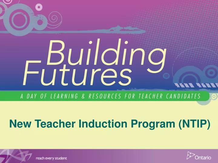 PPT - New Teacher Induction Program (NTIP) PowerPoint Presentation ...