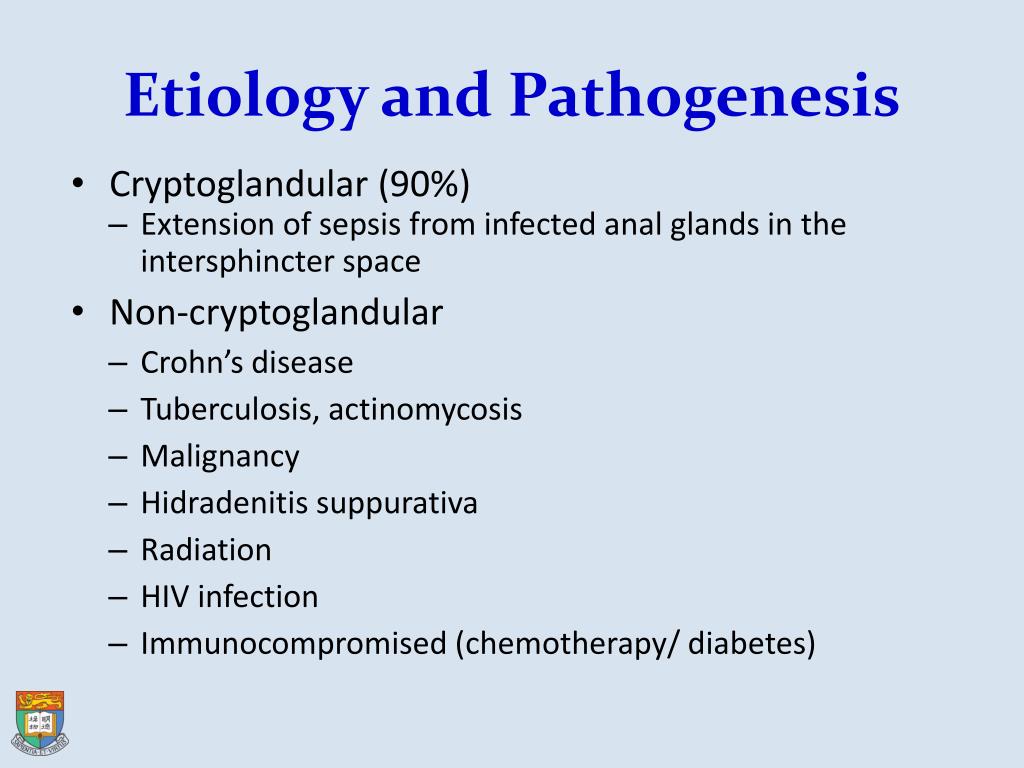 PPT - Recent Advances in Surgical Management of Complex Cryptoglandular ...