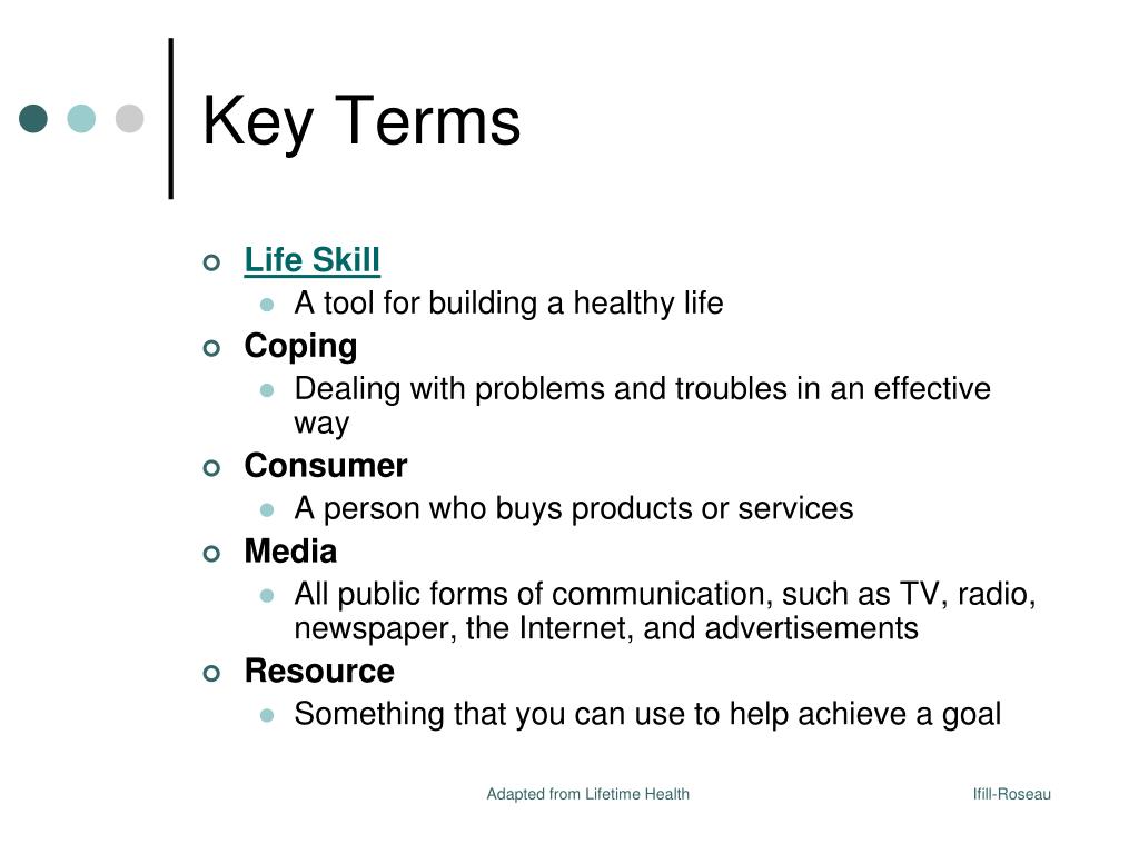 PPT - Health and Wellness Skills for a Healthy Life PowerPoint ...