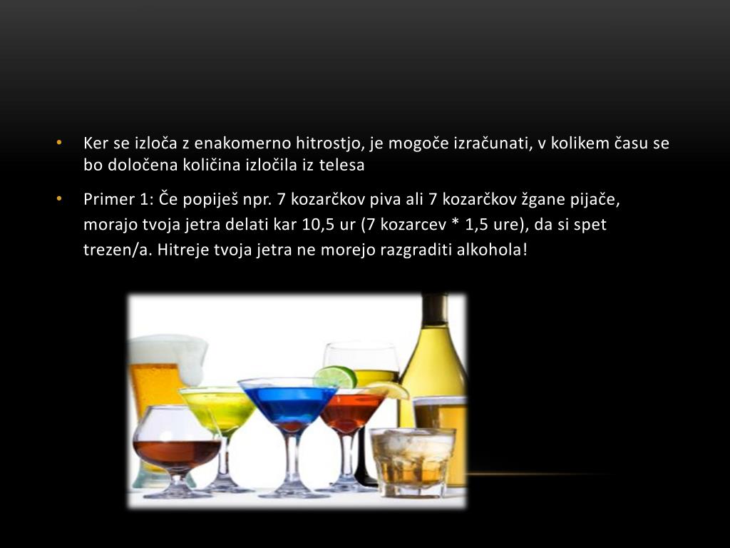 PPT - VPLIV ALKOHOLA NA ORGANIZEM PowerPoint Presentation, free ...