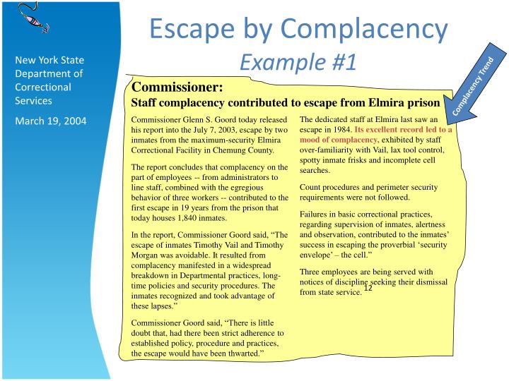 PPT - COMPLACENCY PowerPoint Presentation - ID:3046747