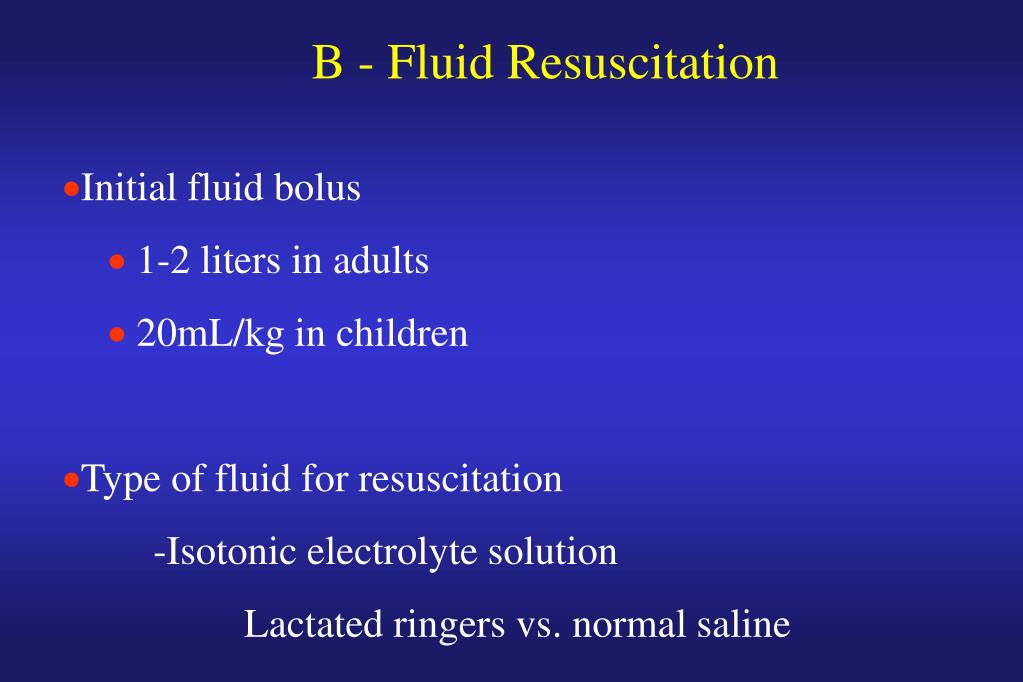 PPT - Hypotension, Shock, Hemorrhage and IV Fluid Resuscitation Ziad ...