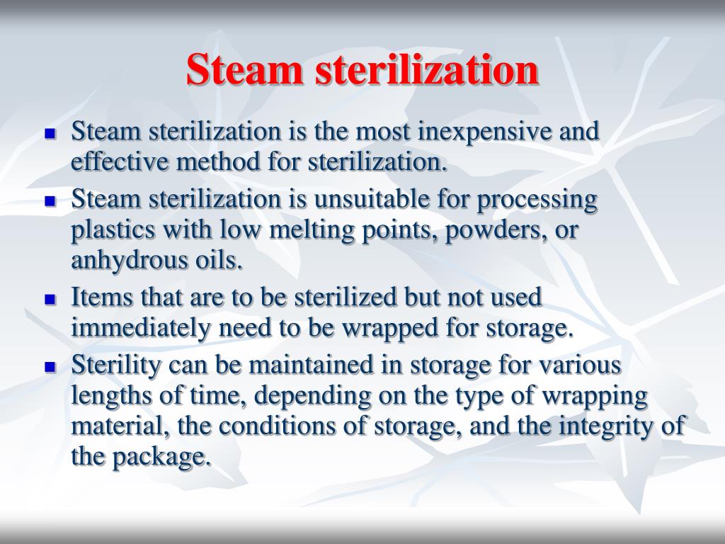PPT - Disinfection and Sterilization of Patient-Care Equipment ...