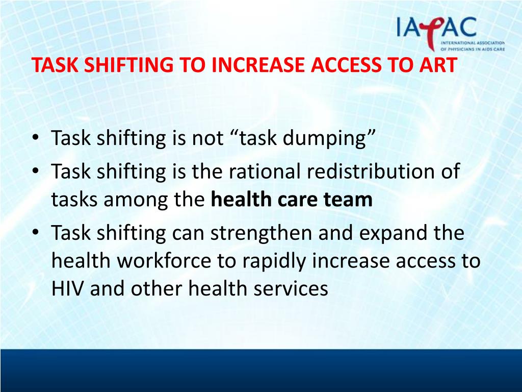 PPT - Multidisciplinary Care Team Delivery of Integrated HIV Services ...