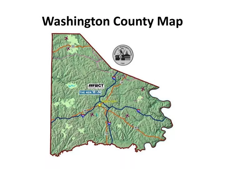 PPT - Washington County Map PowerPoint Presentation, free download - ID ...