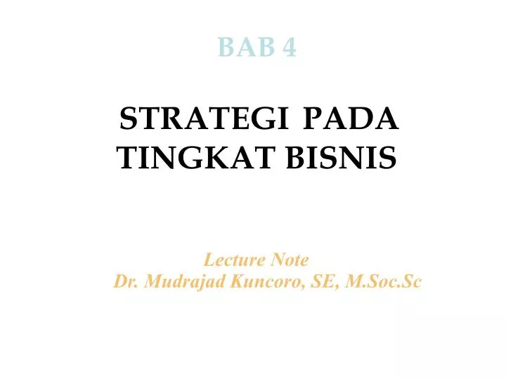 PPT - BAB 4 PowerPoint Presentation, free download - ID:3047208