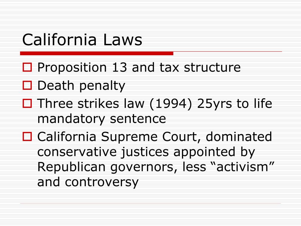 PPT - California Politics and Government Chapters 4-7 Gerston and ...