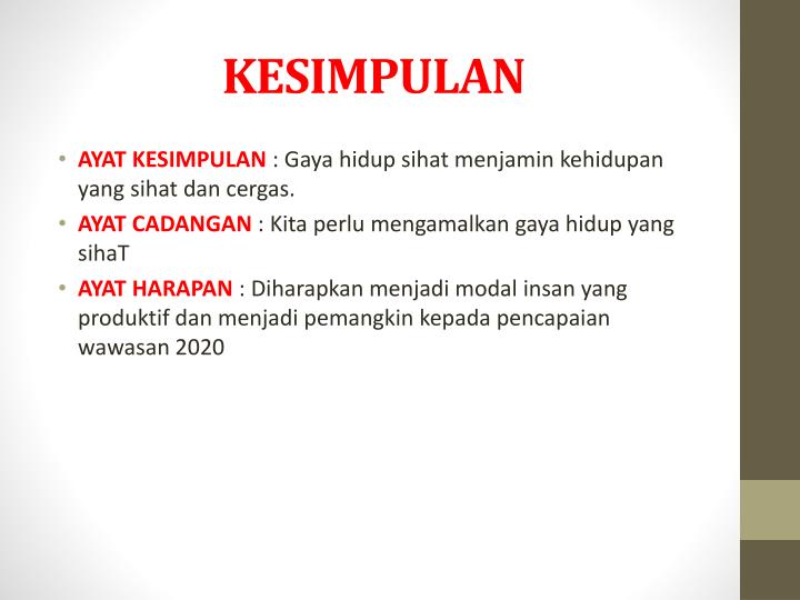 PPT - BAHASA MELAYU TINGKATAN 4 MINGGU 1 PowerPoint Presentation - ID ...