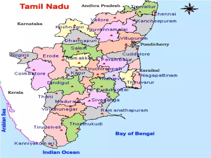 PPT - Boundary of Tamil Nadu PowerPoint Presentation, free download ...