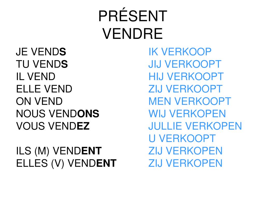 PPT - REGELMATIGE WERKWOORDEN OP -RE PowerPoint Presentation, free ...