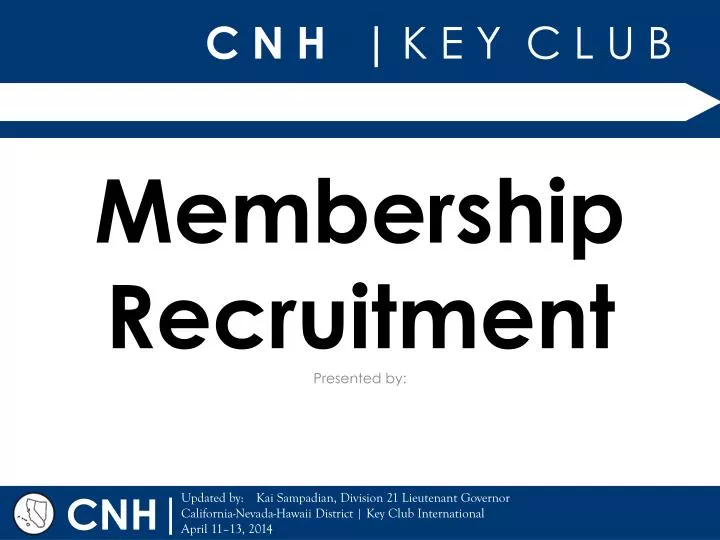 PPT - Membership Recruitment PowerPoint Presentation, free download ...