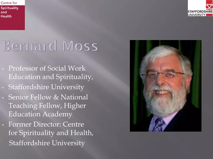 PPT - Bernard Moss PowerPoint Presentation, free download - ID:3048323