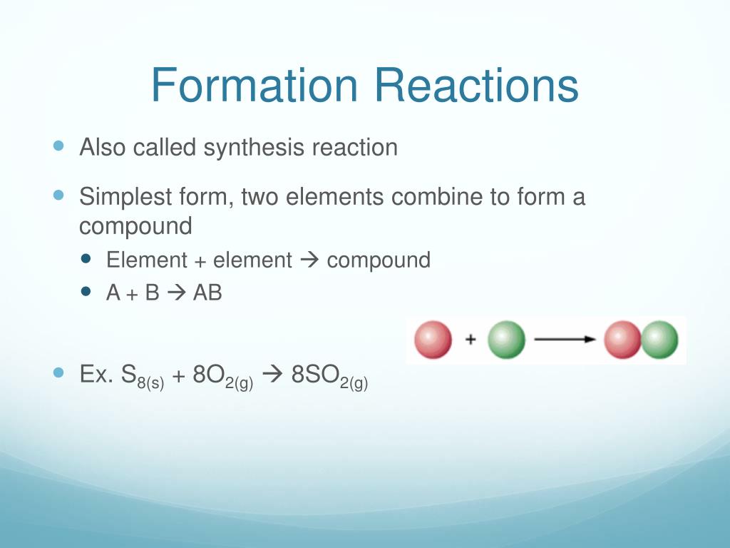 PPT - Types of Chemical Reactions PowerPoint Presentation, free ...