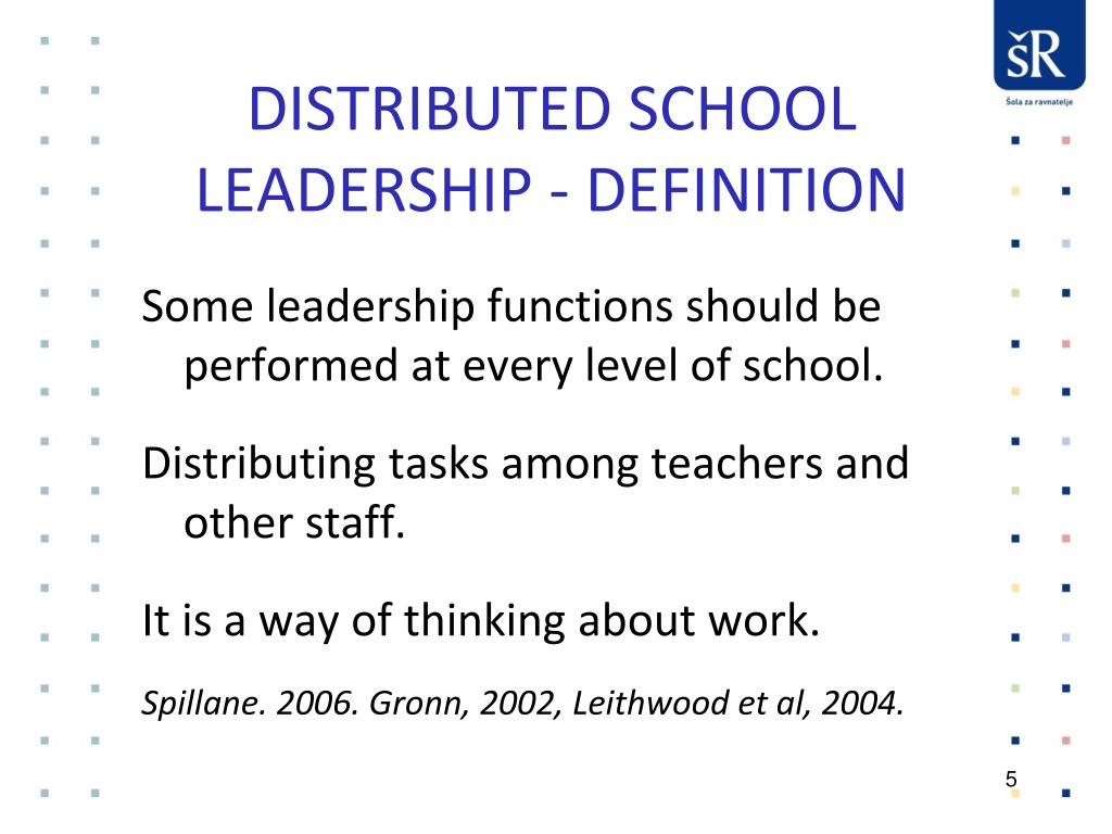 PPT - DISTRIBUTED SCHOOL LEADERSHIP HEADMASTER AND CLASS TEACHERS: WHO ...