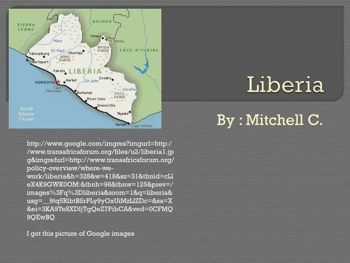 PPT - Liberia PowerPoint Presentation, free download - ID:3049829