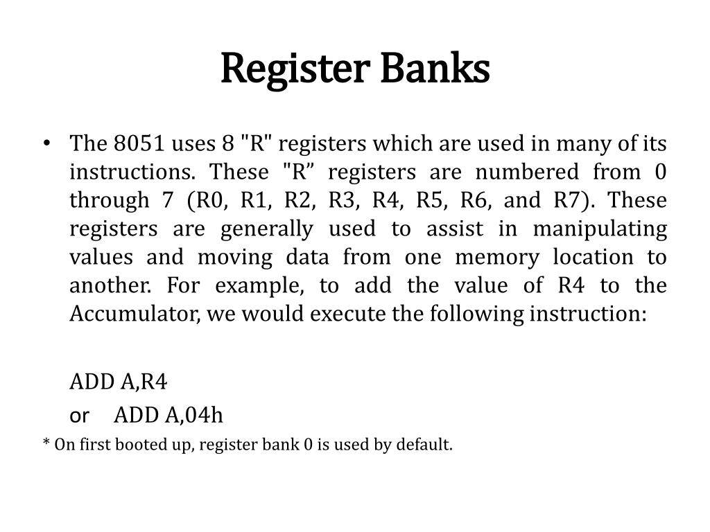 PPT - Microcontroller 8051 PowerPoint Presentation, free download - ID ...