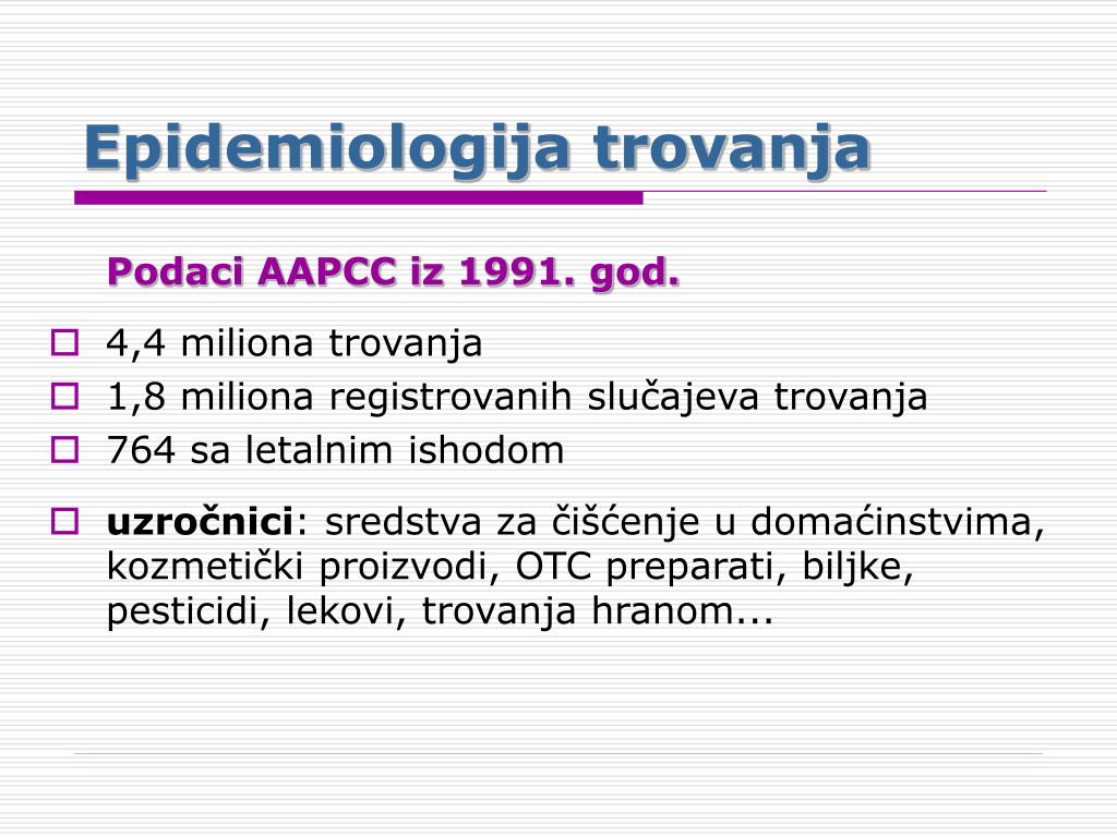 PPT - Kliničko-toksikološke analize Uvodno predavanje PowerPoint ...