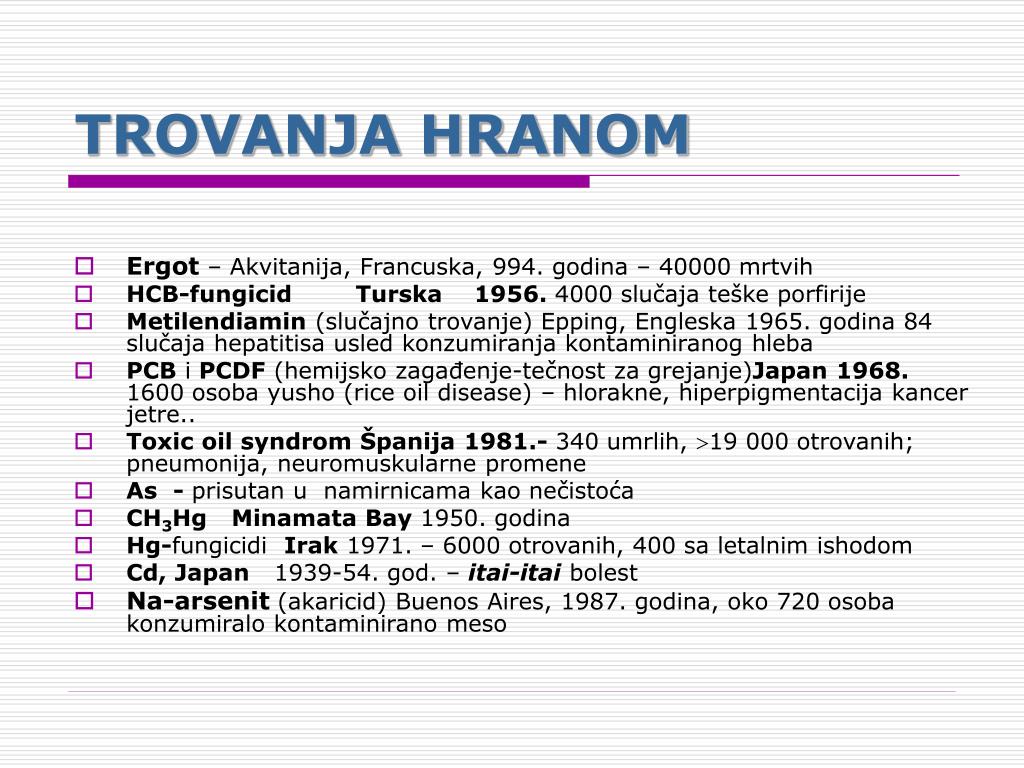 PPT - Kliničko-toksikološke analize Uvodno predavanje PowerPoint ...