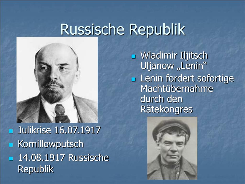 PPT - Russische Revolution des 20.Jahrhundert PowerPoint Presentation ...