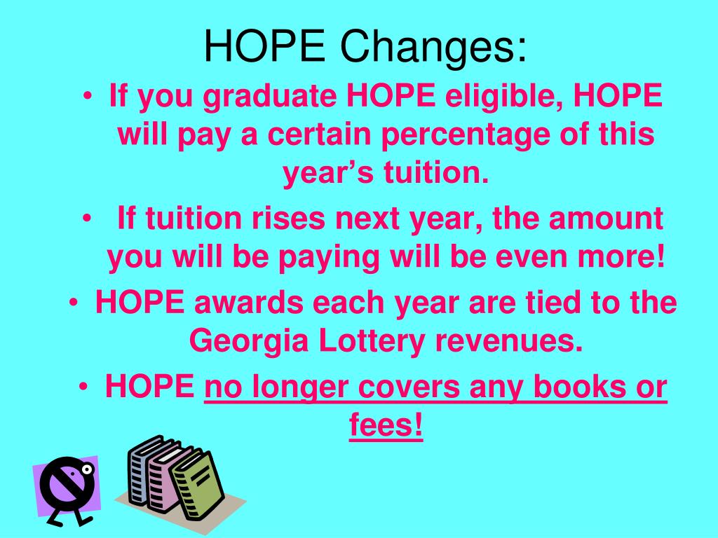 PPT - Georgia’s HOPE SCHOLARSHIP and HOPE GRANT PowerPoint Presentation ...
