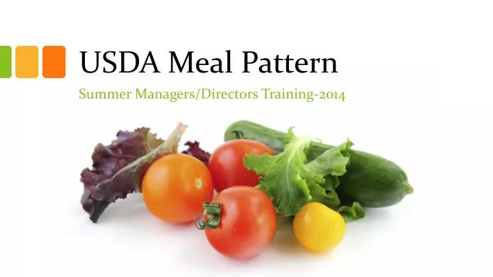 PPT - USDA Meal Pattern PowerPoint Presentation, free download - ID:3051121