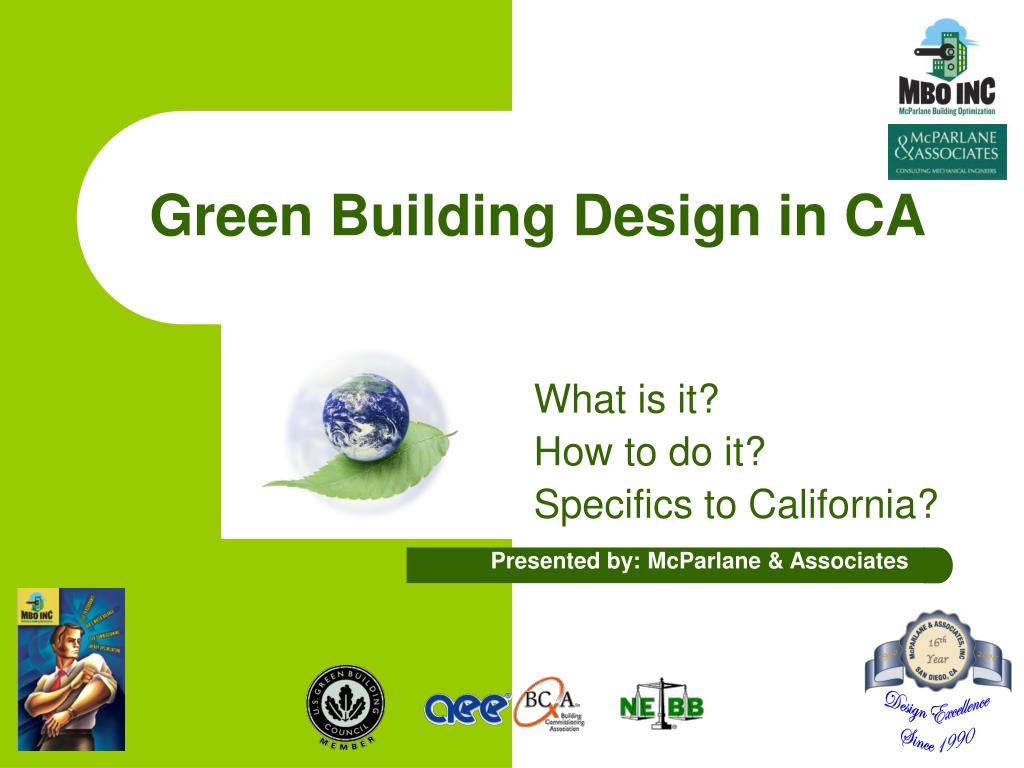 PPT - Green Building Design in CA PowerPoint Presentation, free ...