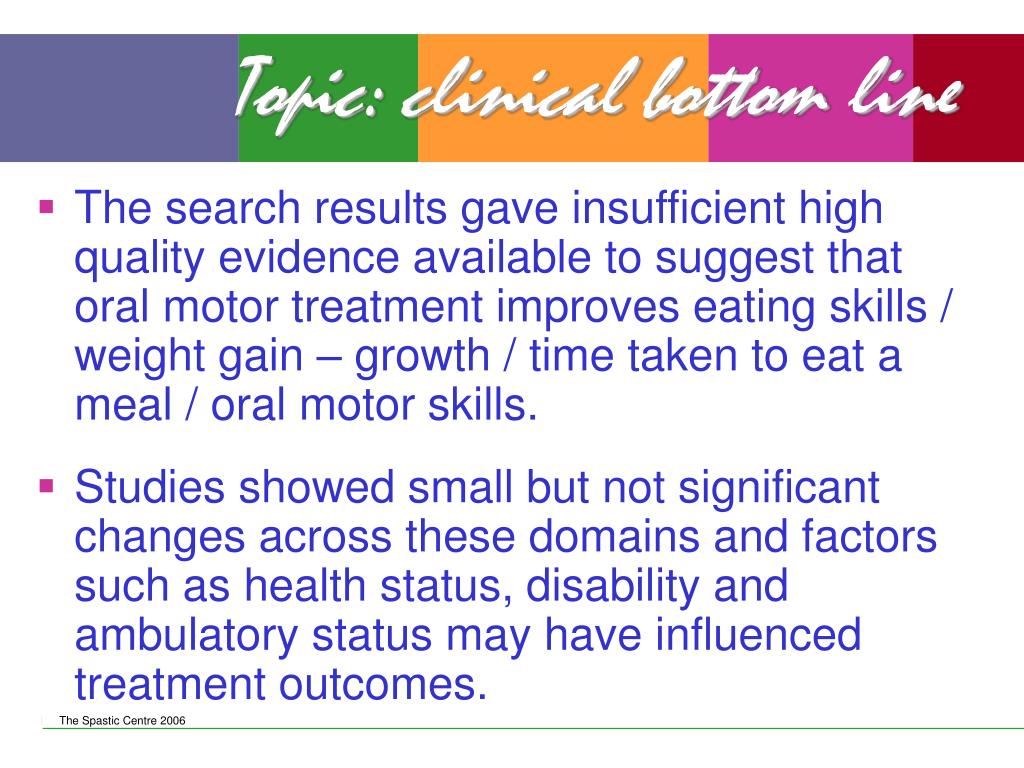 PPT - Oral Motor Therapy and feeding PowerPoint Presentation, free ...