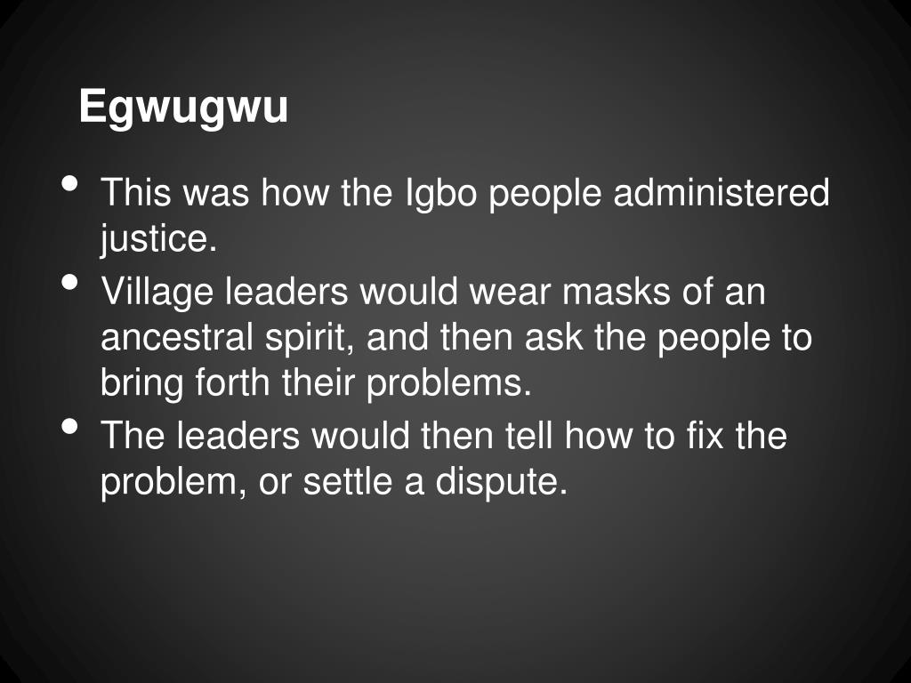 PPT - Traditional Religious Beliefs of the Igbo PowerPoint Presentation ...