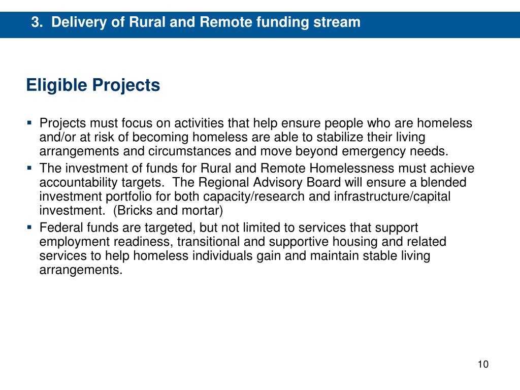 PPT - Homelessness Partnering Strategy: 2011-2014 Rural and Remote ...
